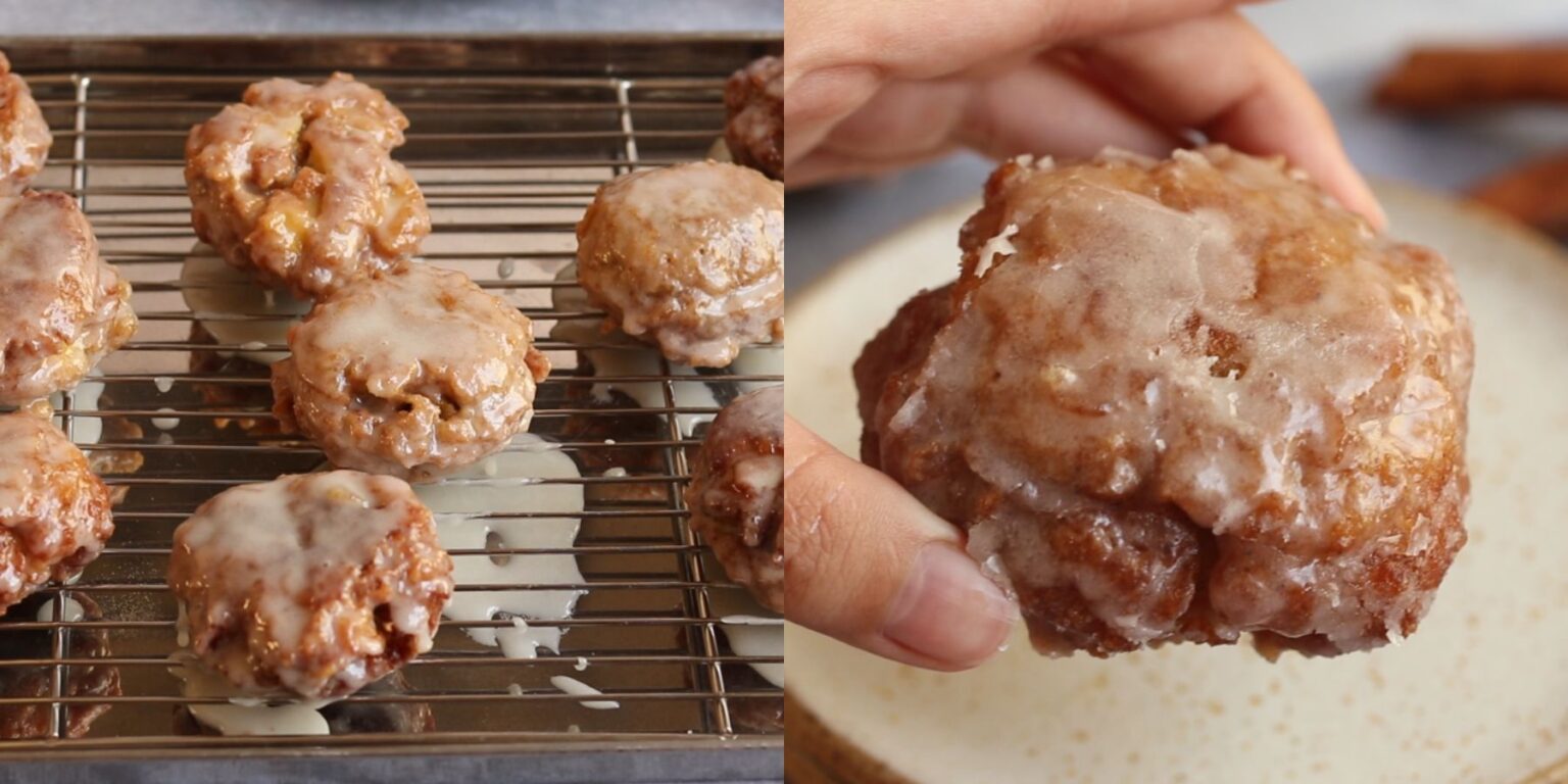 Easy Apple Fritters - Rich And Delish
