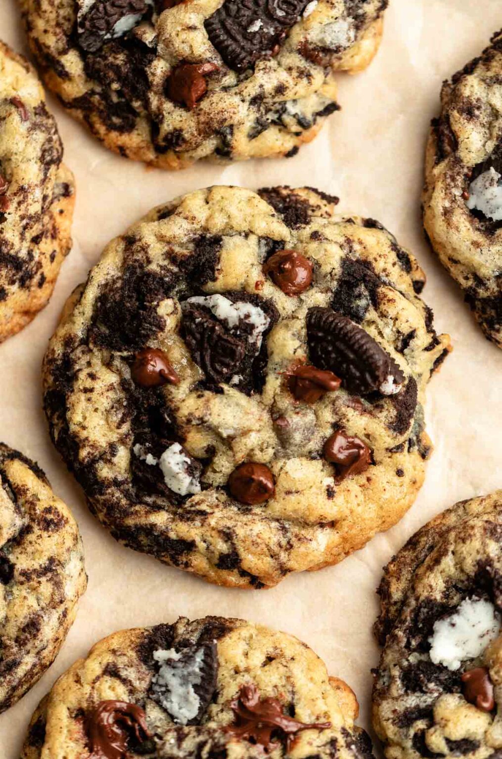 Chewy Oreo Chocolate Chip Cookies - Rich And Delish