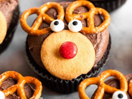 Reindeer cupcakes store