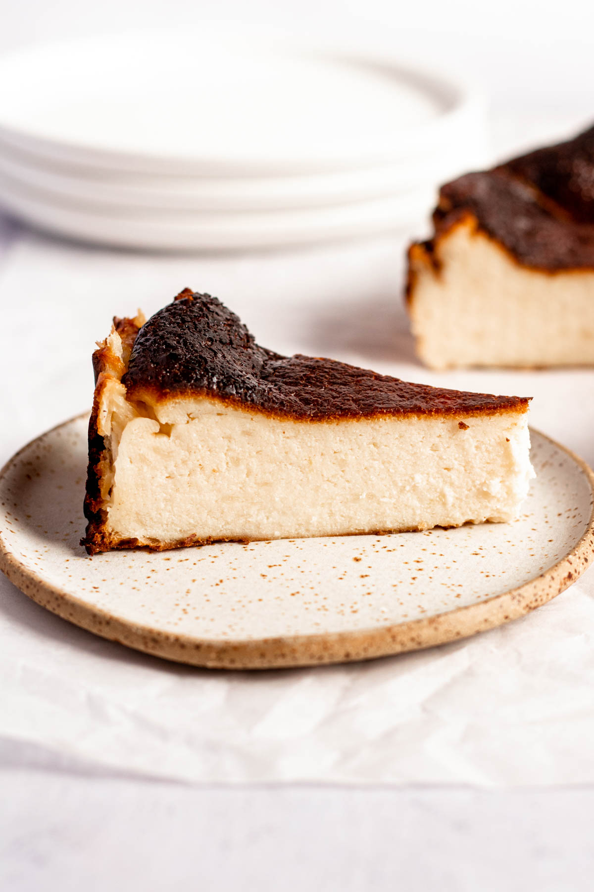 Mini Burnt Basque Cheesecake - Rich And Delish