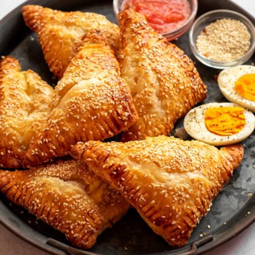 Israeli Cheese Bourekas (Cheese Pastry) - Rich And Delish