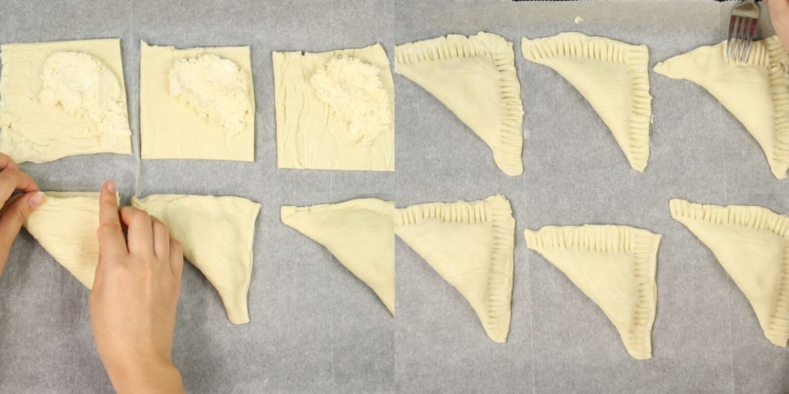 Israeli Cheese Bourekas (Cheese Pastry) - Rich And Delish