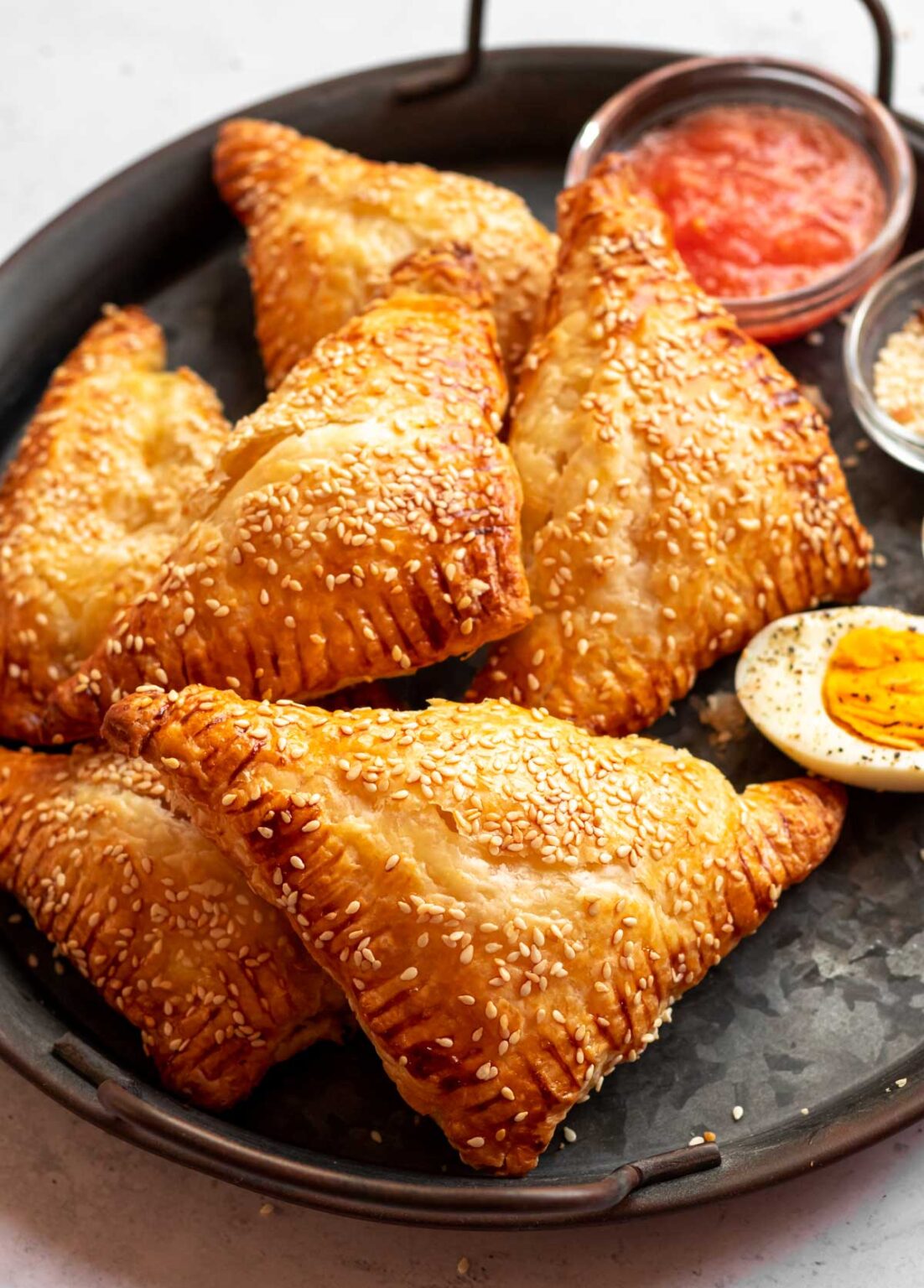 Israeli Cheese Bourekas (Cheese Pastry) - Rich And Delish