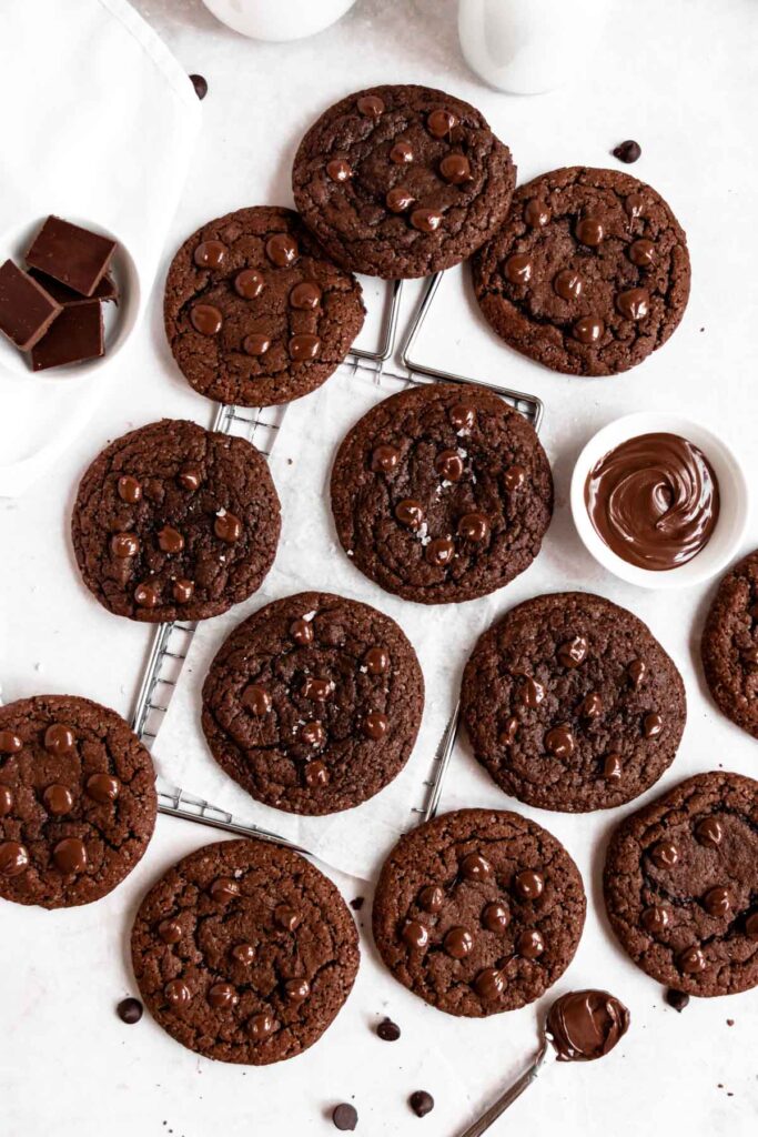 Chewy Nutella Cookies - Rich And Delish