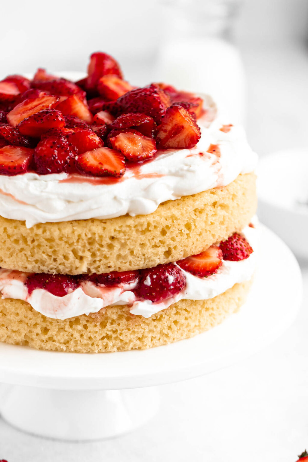 Strawberry Shortcake Birthday Cake - Rich And Delish Strawberry Shortcake Birthday Cake - Rich And Delish