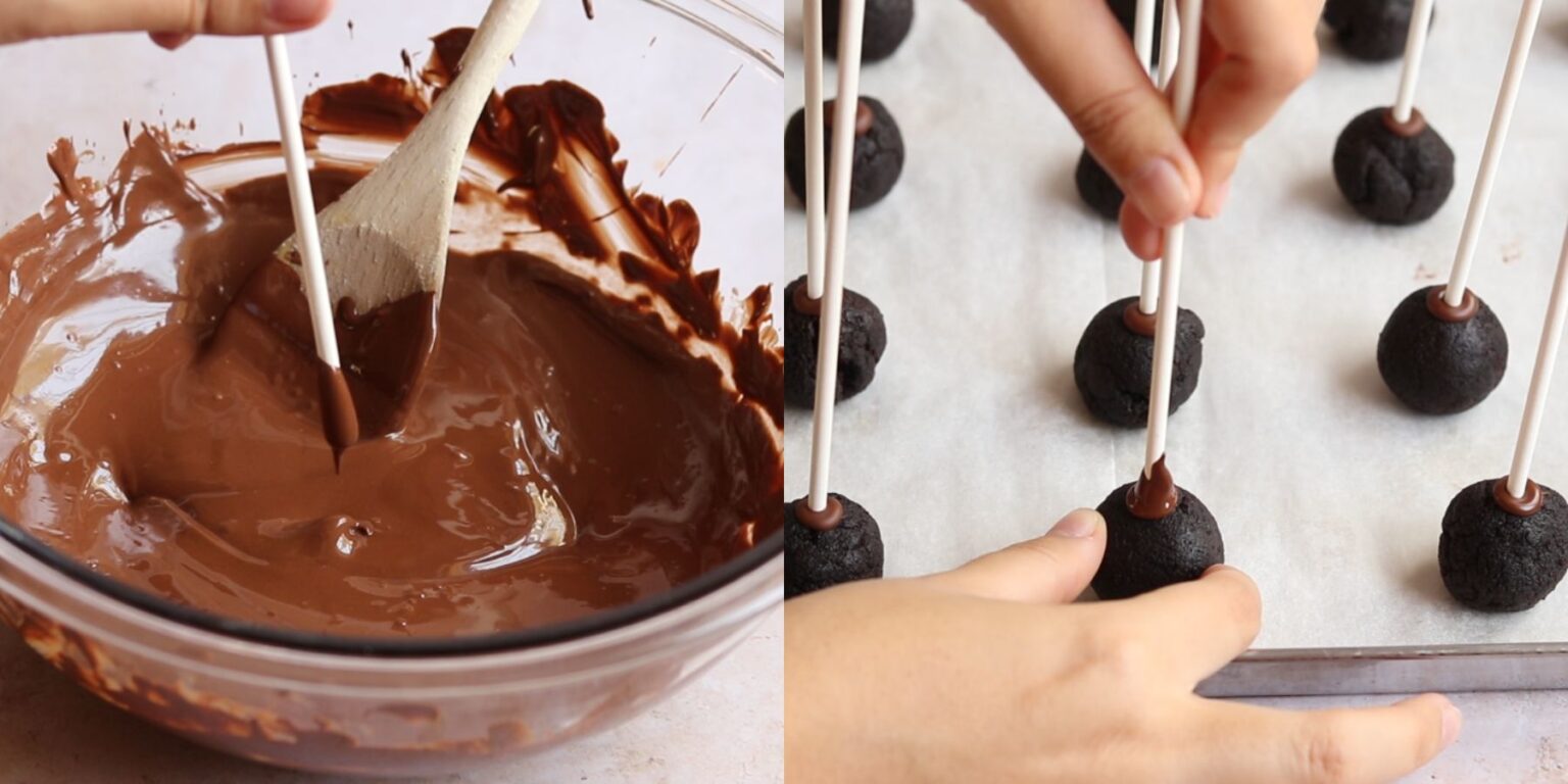 Easy Chocolate Cake Pops - Rich And Delish