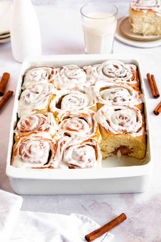Homemade Cinnamon Rolls - Rich And Delish