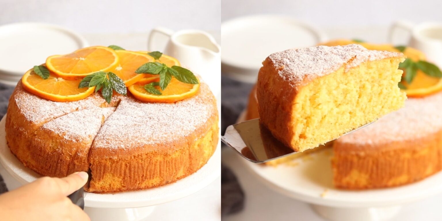 The BEST Orange Cake - Rich And Delish