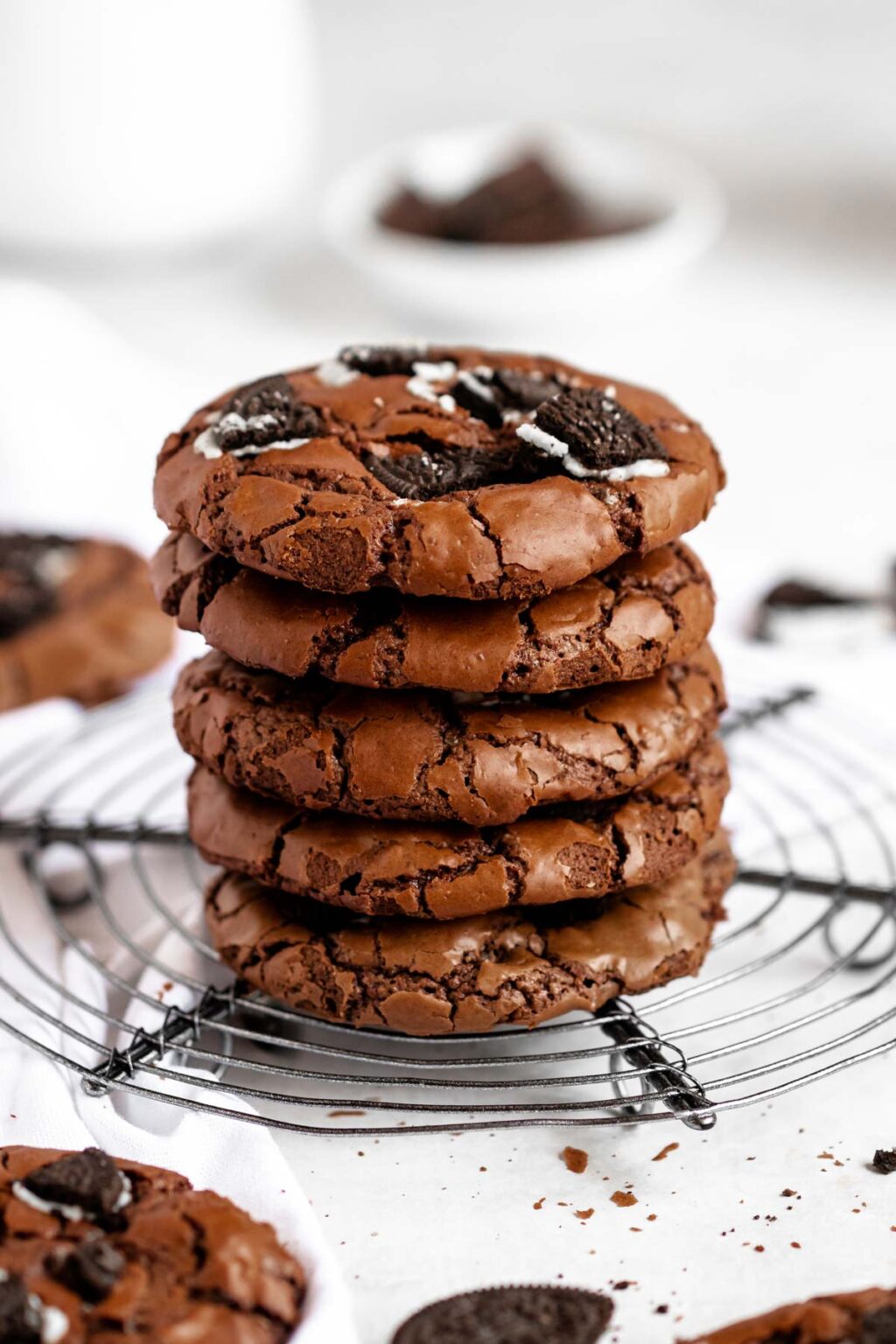 Oreo Brownie Cookies - Rich And Delish