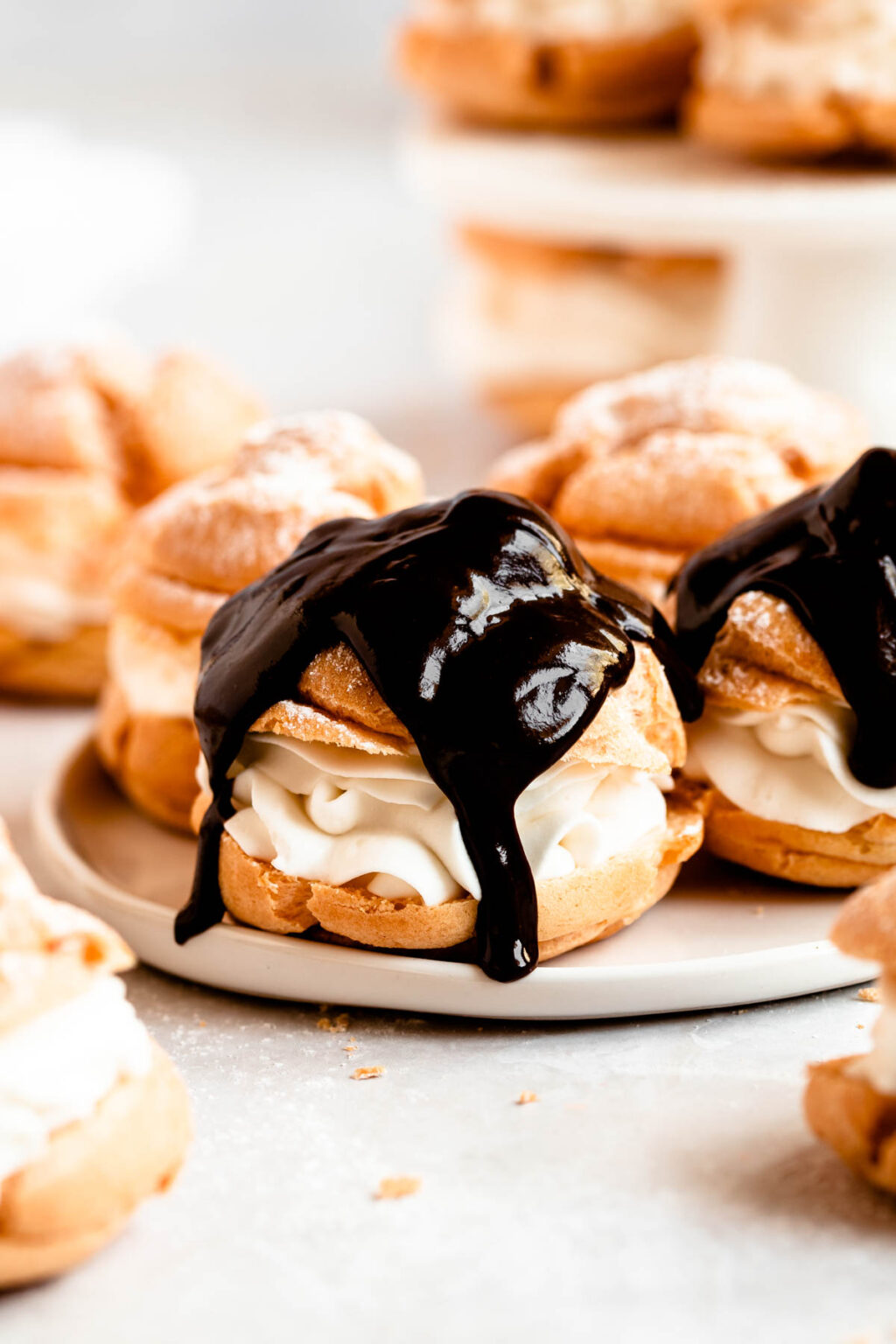 Easy Homemade Cream Puffs - Rich And Delish
