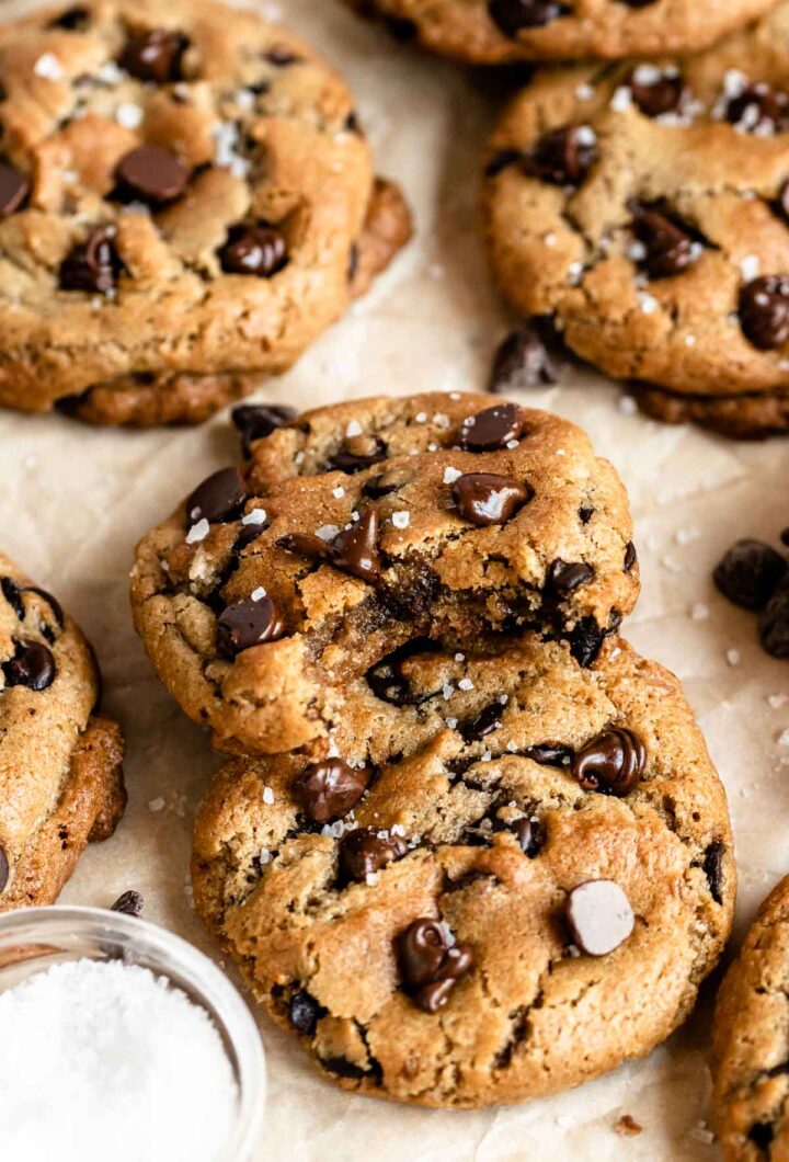 No Butter Chocolate Chip Cookies - Rich And Delish