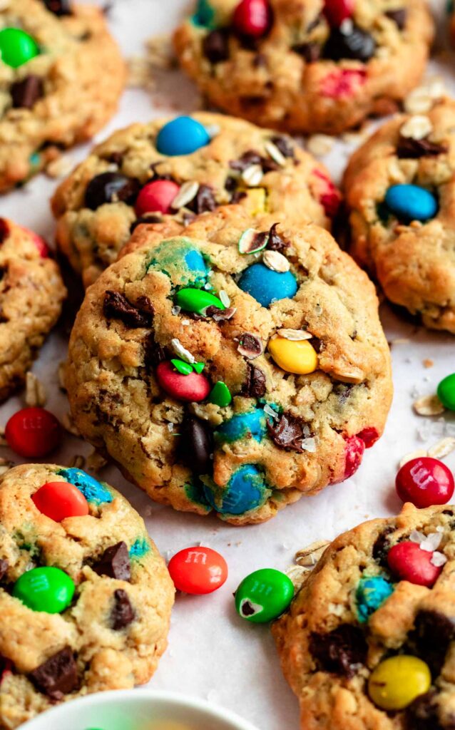 Chewy Monster Cookies - Rich And Delish