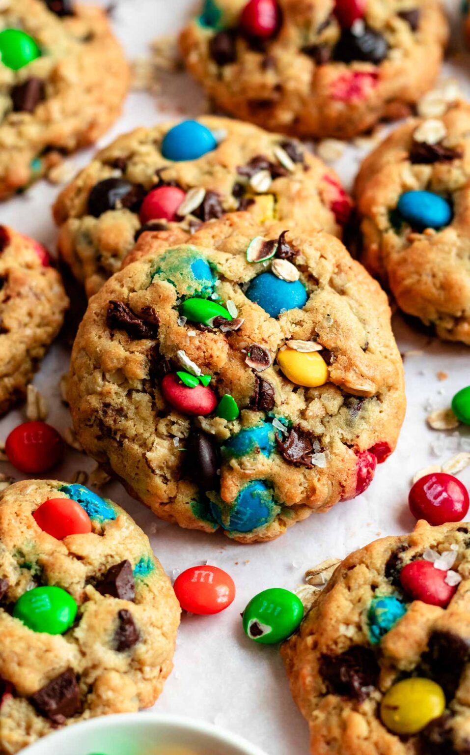 Chewy Monster Cookies - Rich And Delish