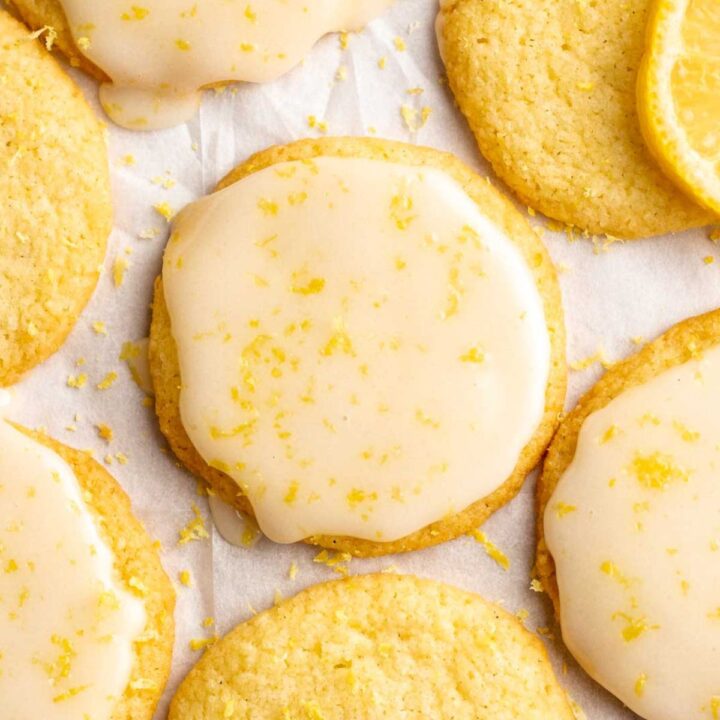 Lemon Shortbread Cookies - Rich And Delish