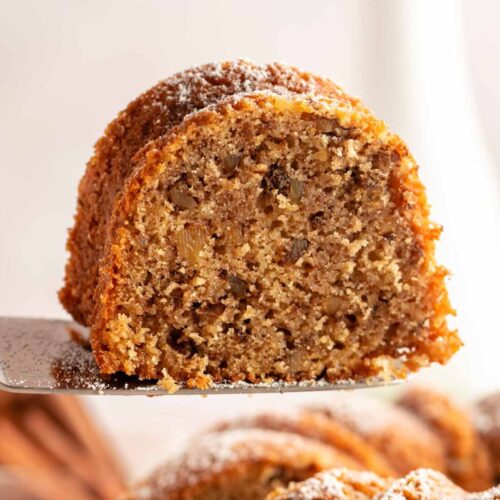 Easy Nut Cake - Rich And Delish