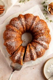 Easy Nut Cake - Rich And Delish