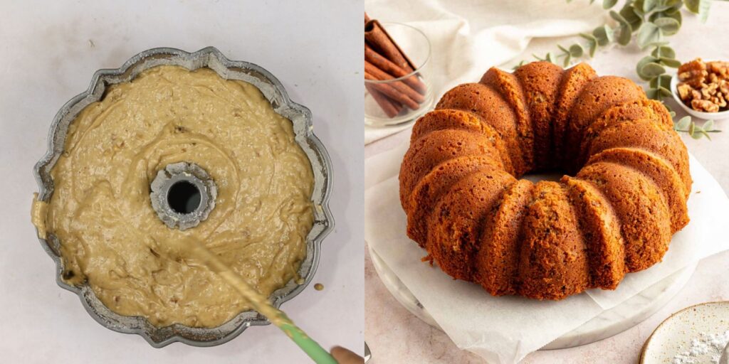 Easy Nut Cake - Rich And Delish