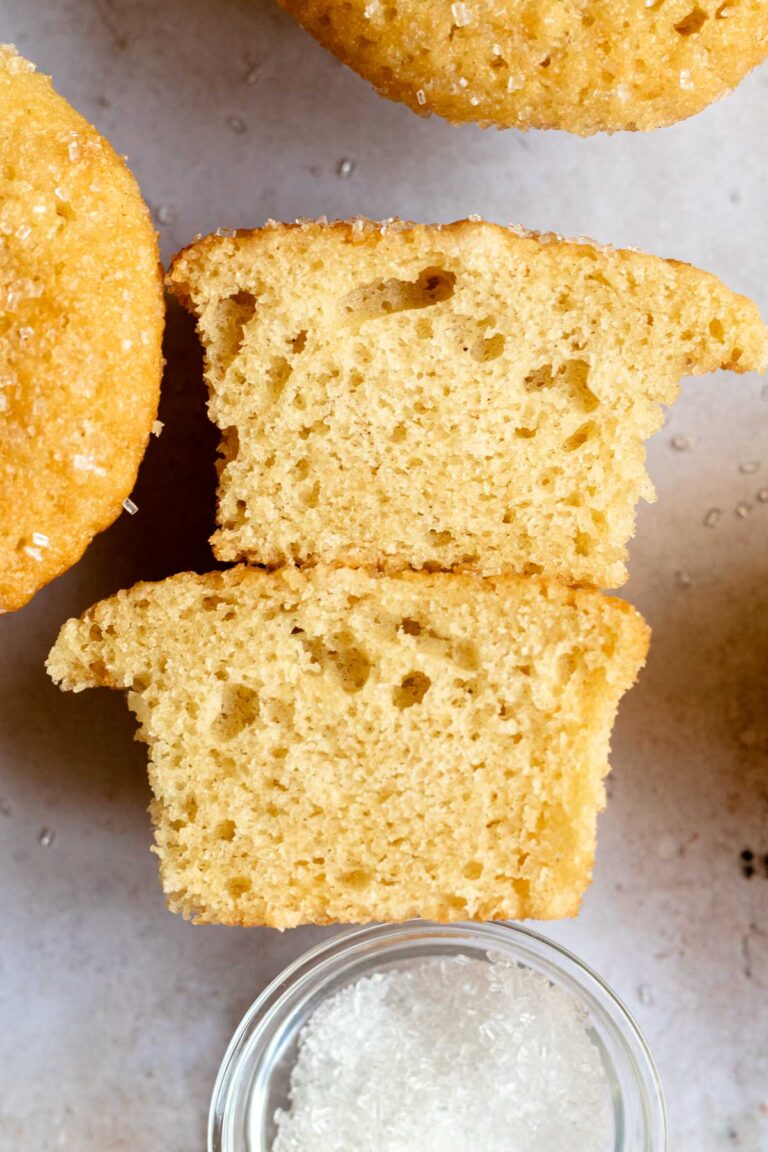Moist And Fluffy Vanilla Muffins - Rich And Delish