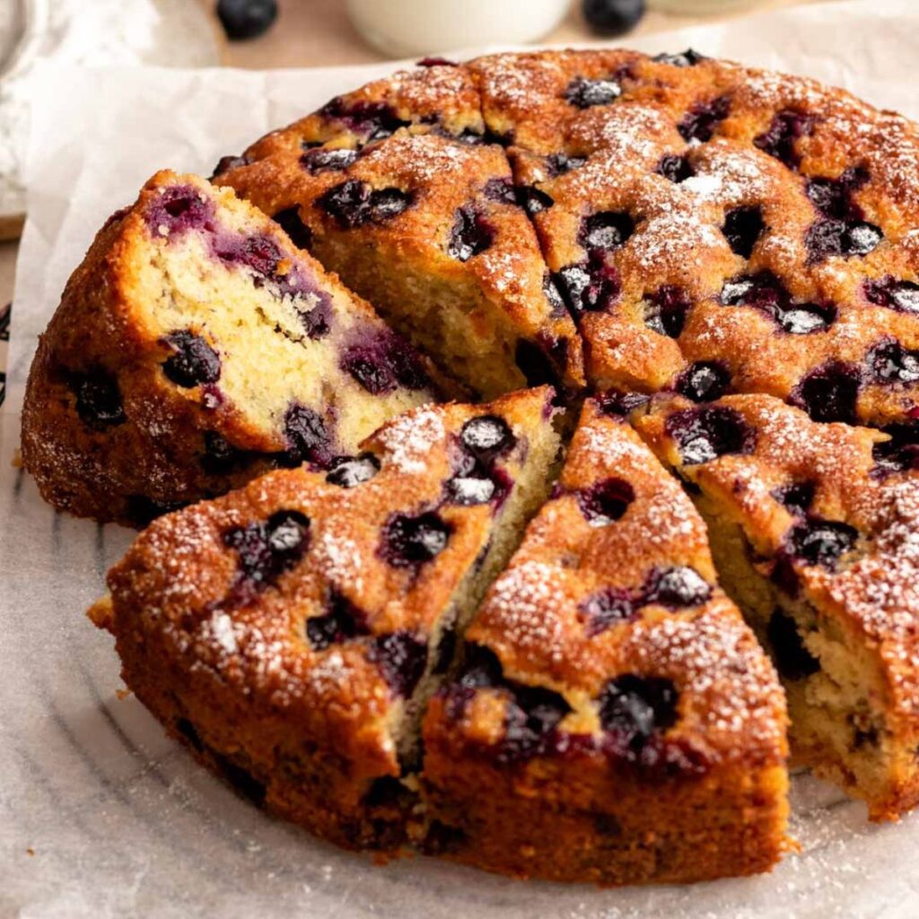 Easy Moist Blueberry Cake (One Bowl) - Rich And Delish