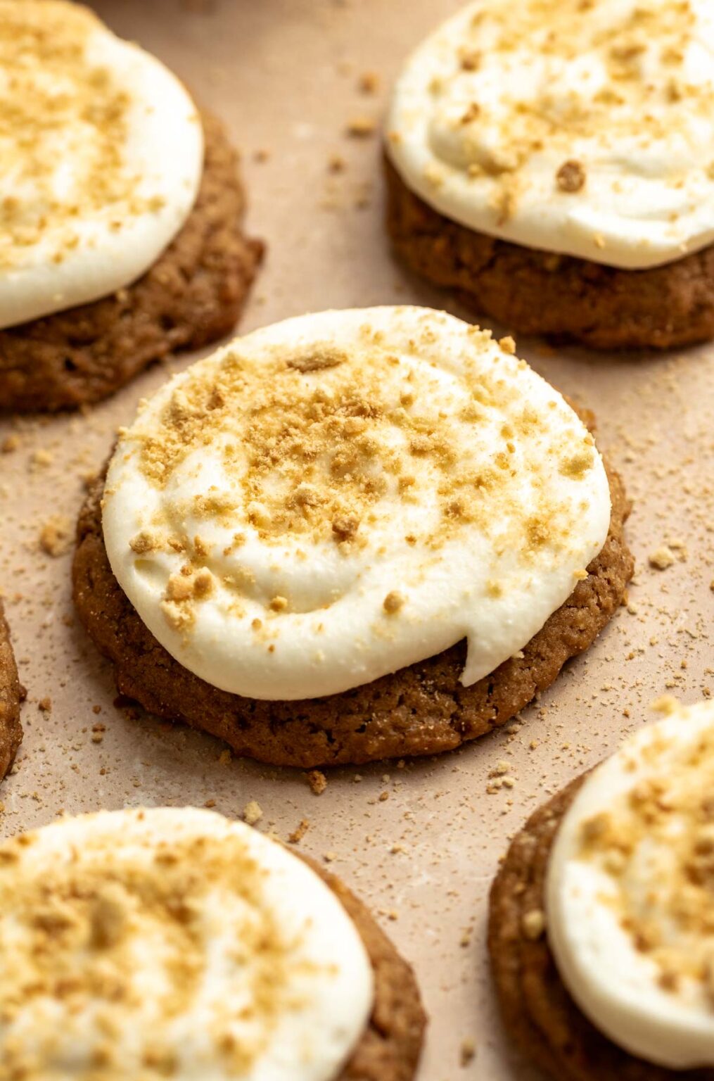 Cheesecake Cookies With Cheesecake Topping - Rich And Delish