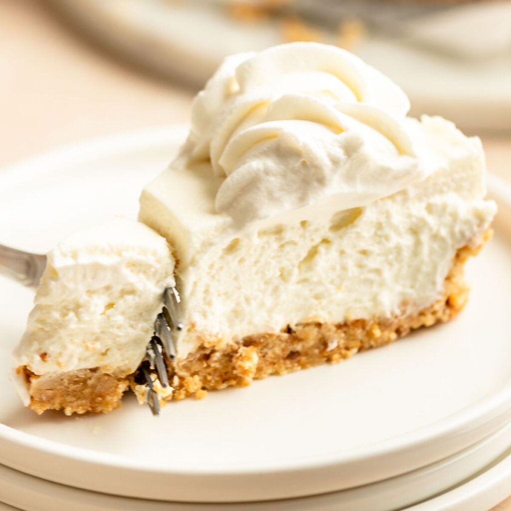 3 Ingredient No Bake Cheesecake (Easiest Cheesecake In The World ...