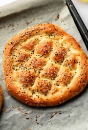 Fluffy Turkish Bread (Pide Bread) - Rich And Delish
