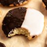 Vanilla Half Moon Cookies (Bakery Style) - Rich And Delish