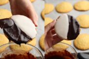 Vanilla Half Moon Cookies (Bakery Style) - Rich And Delish