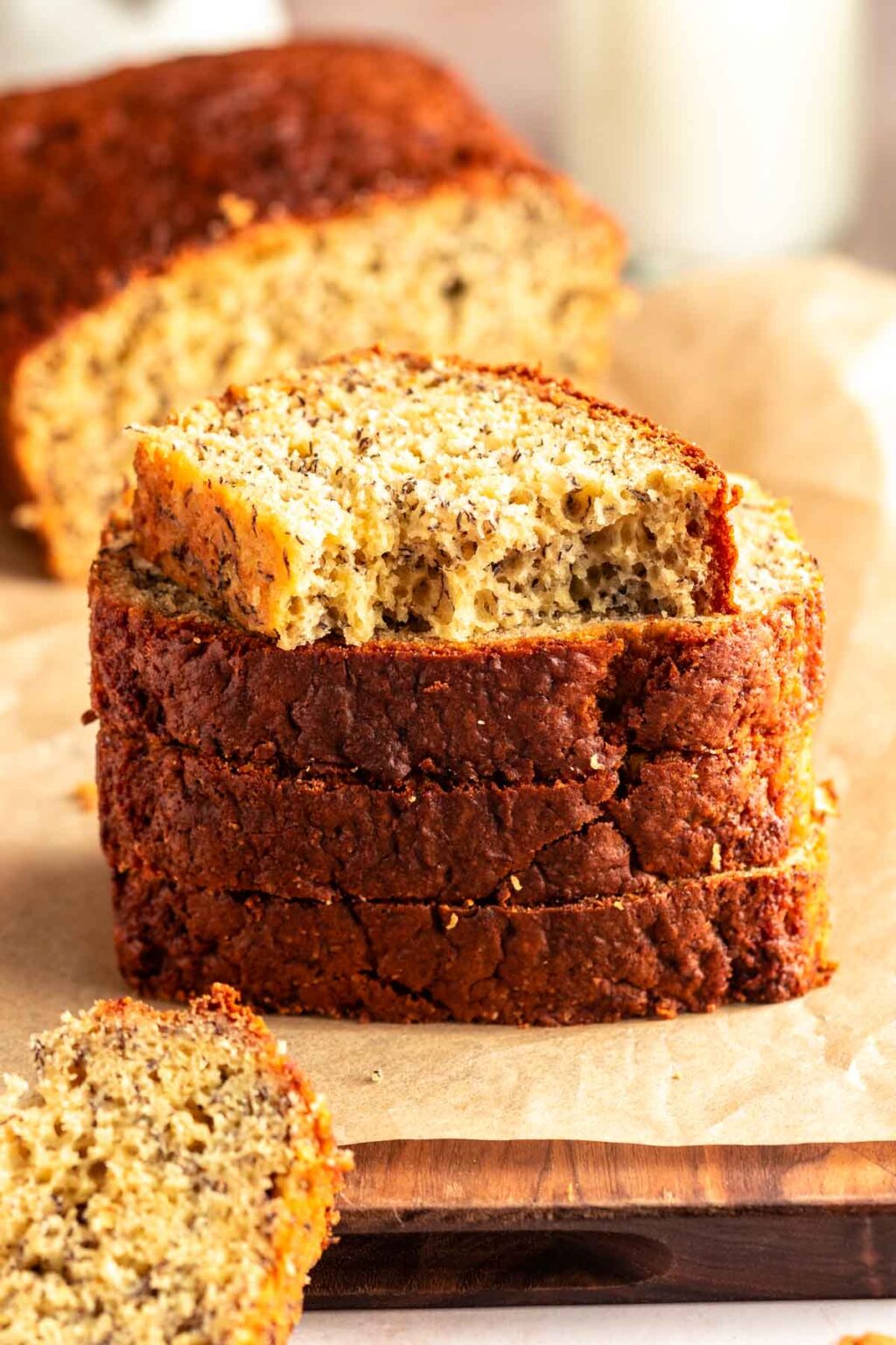 3 Ingredient Banana Bread (With Cake Mix) - Rich And Delish