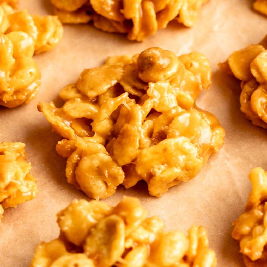 Easy Cornflake Candy (No Candy Thermometer) - Rich And Delish