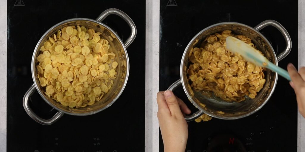 Easy Cornflake Candy (No Candy Thermometer) - Rich And Delish