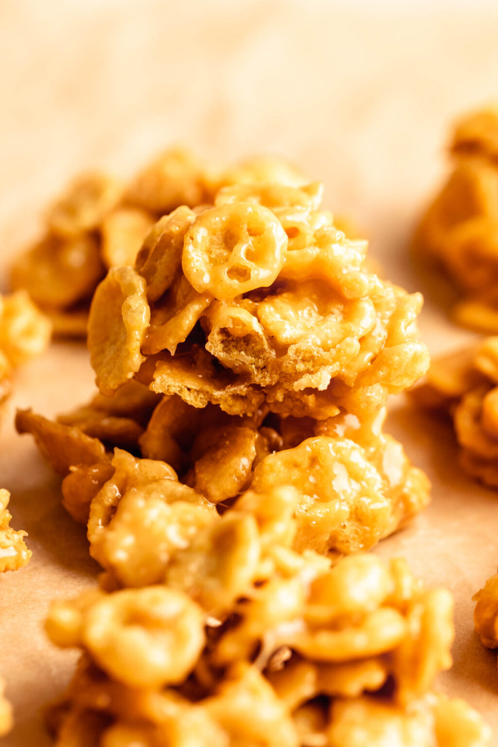 Easy Cornflake Candy (No Candy Thermometer) - Rich And Delish