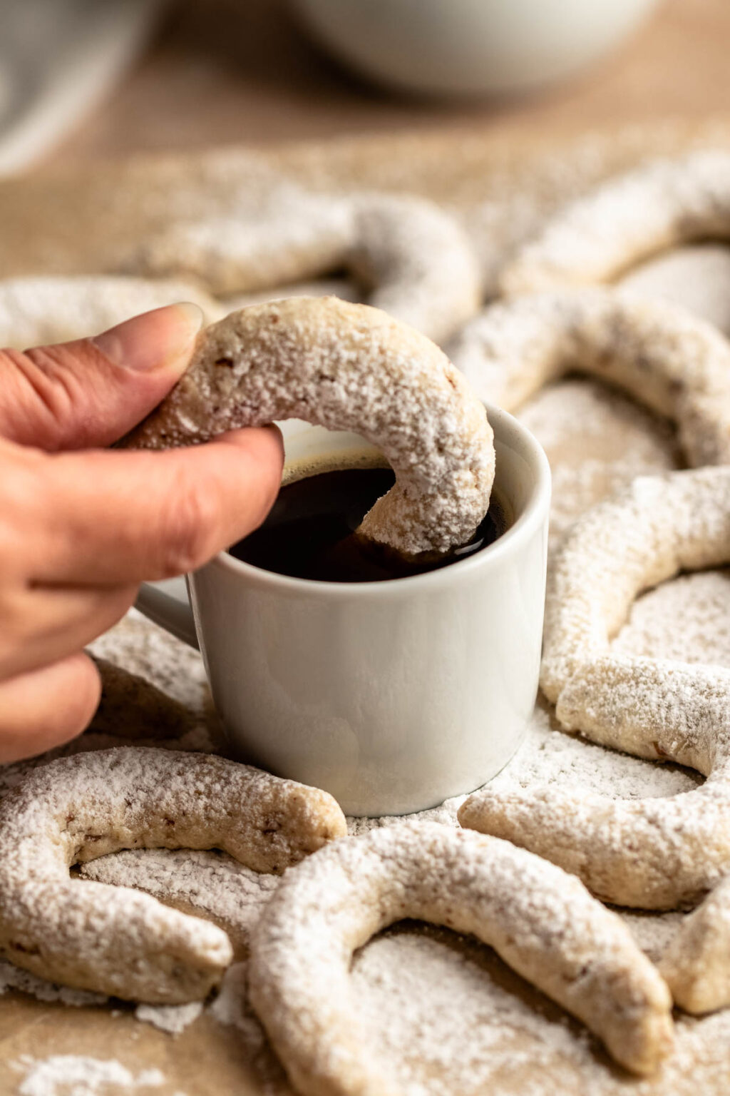 Easy Pecan Crescent Cookies (Melt In Your Mouth) - Rich And Delish