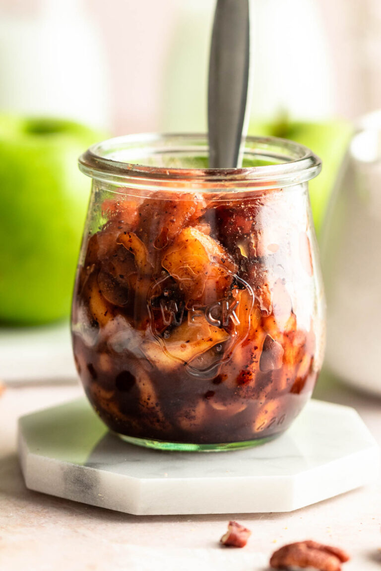 Easy Apple Compote (30 Minute Recipe) - Rich And Delish