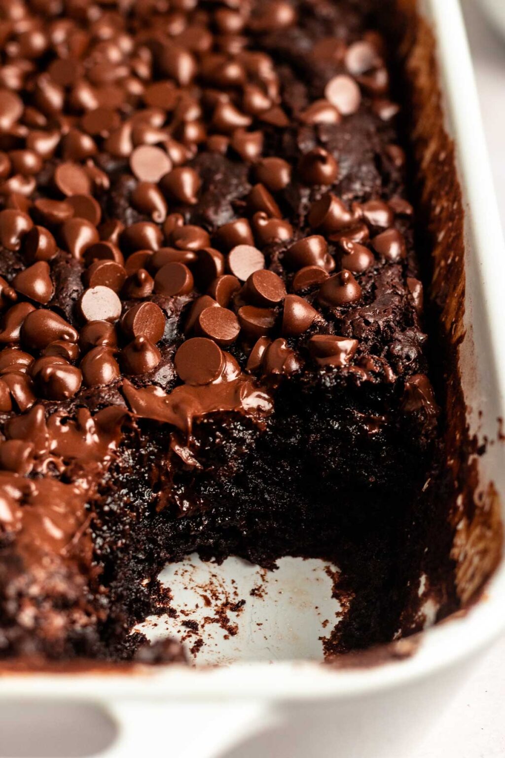 Fudgy & Easy Chocolate Dump Cake - Rich And Delish