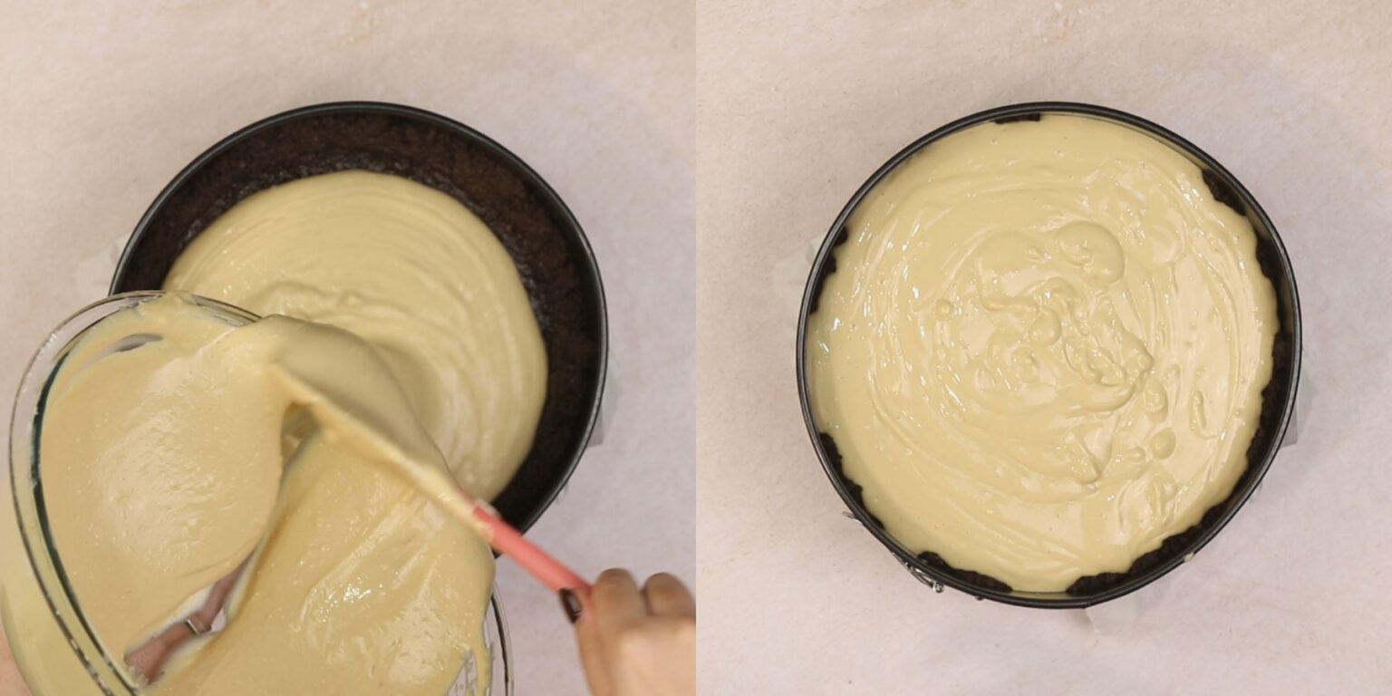 Creamy Coffee Cheesecake - Rich And Delish