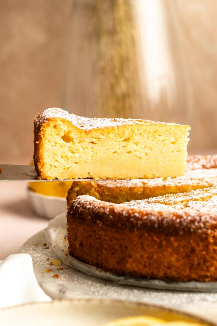 Moist Lemon Ricotta Cake - Rich And Delish