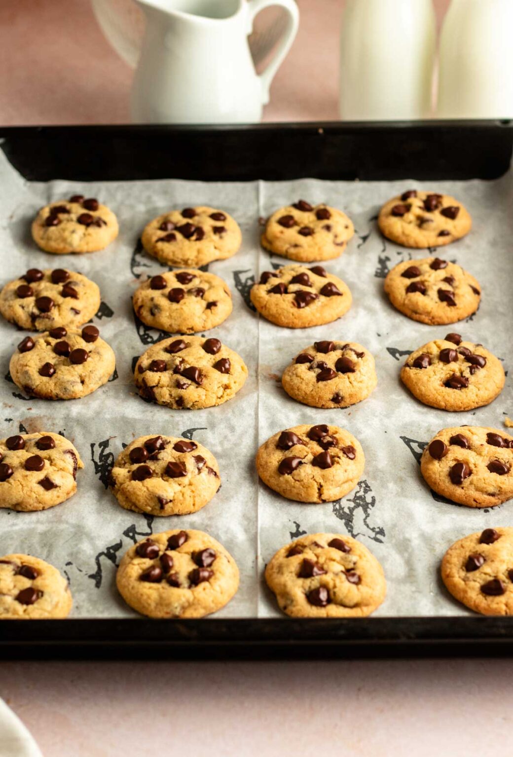 Mini Chocolate Chip Cookies (No Chill- 30 Minutes) - Rich And Delish