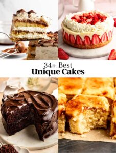 34+ Unique Cakes You Need To Make - Rich And Delish