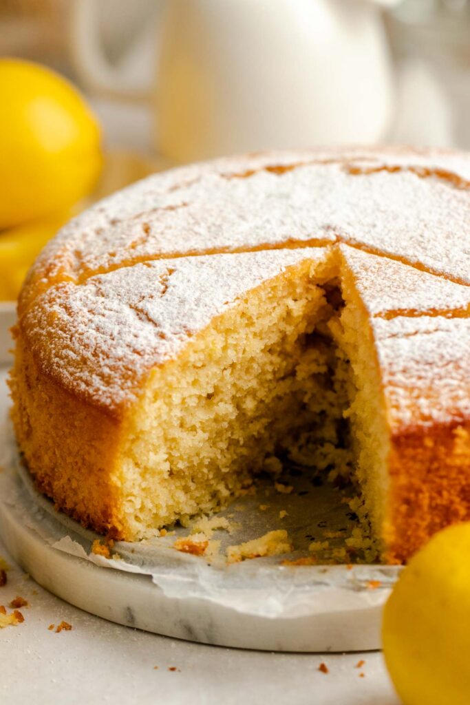 Italian Lemon Cake (One-Bowl) - Rich And Delish