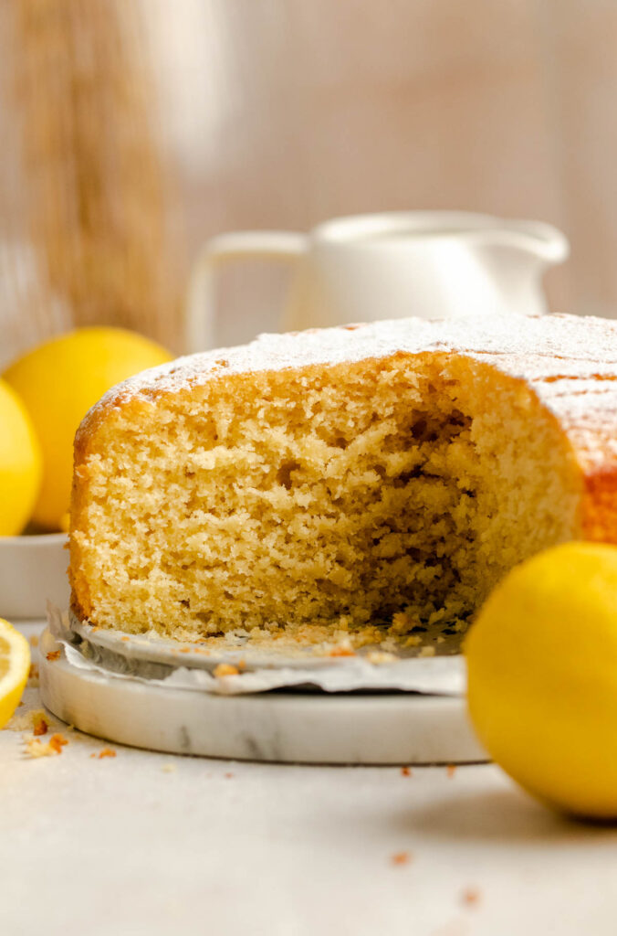 Italian Lemon Cake (One-Bowl) - Rich And Delish