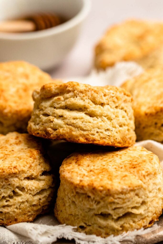 3 Ingredient Biscuits (Flakey) - Rich And Delish