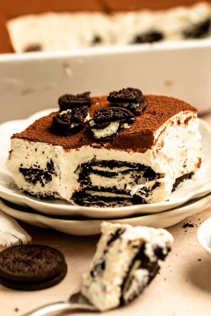 Oreo Tiramisu (Incredibly Creamy) - Rich And Delish