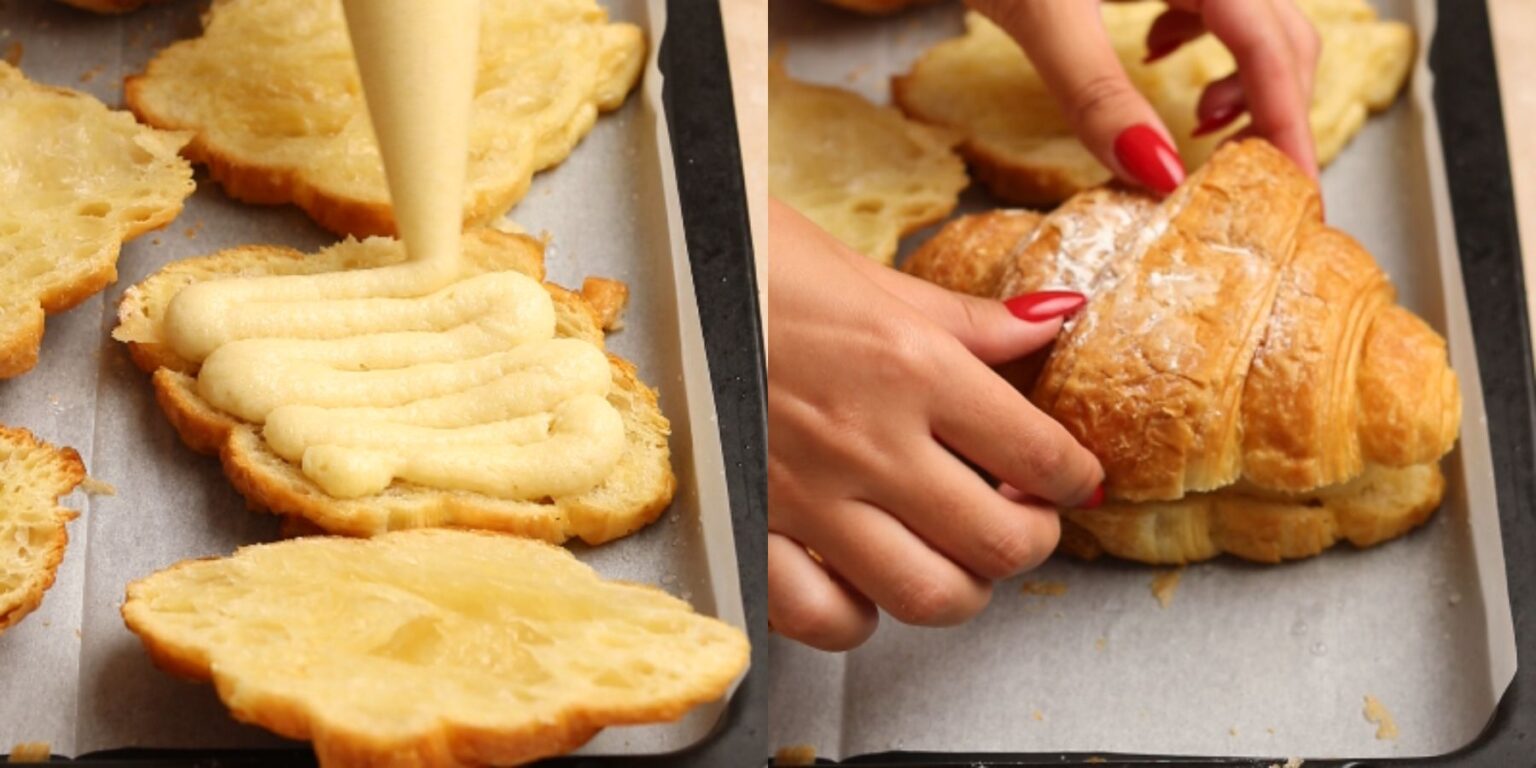 Easy Almond Croissants - Rich And Delish