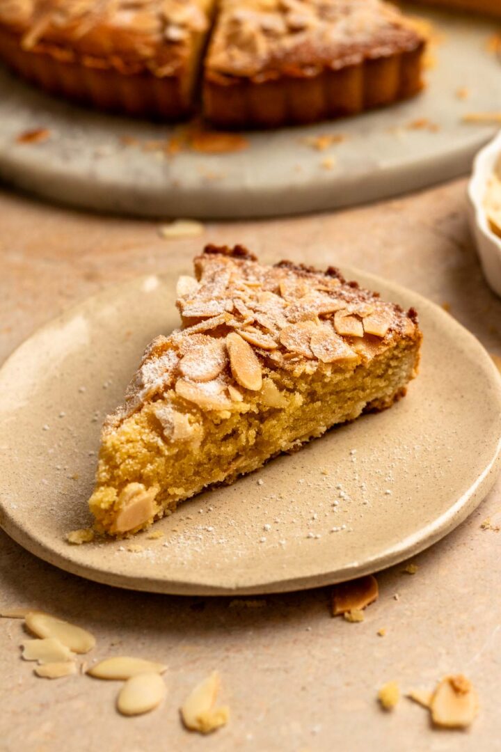 French Almond Tart - Rich And Delish