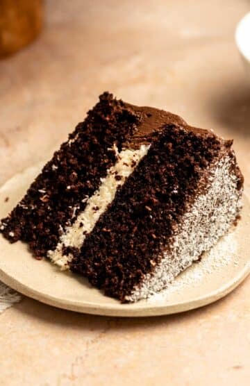 Chocolate Coconut Cake - Rich And Delish