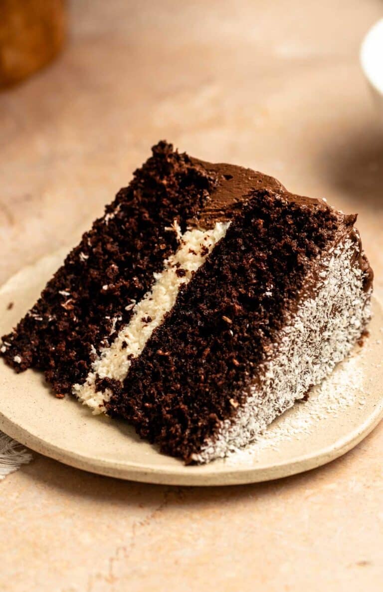 Chocolate Coconut Cake - Rich And Delish